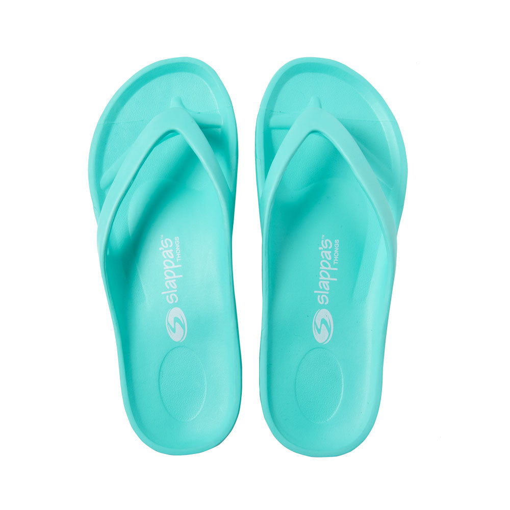 Sea Foam Green Slappa's – Slappa's Thongs New Zealand